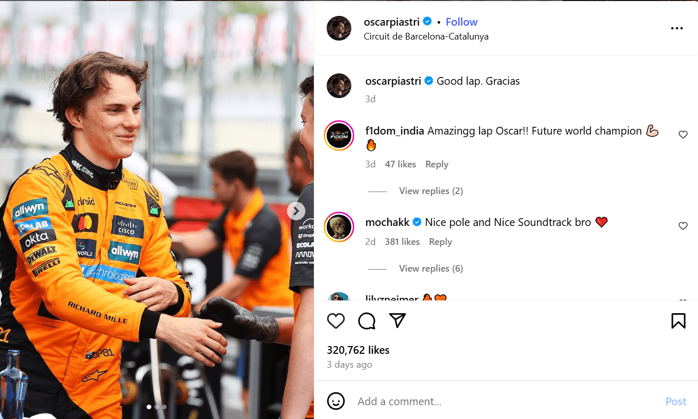 Oscar Piastri Récompenses : Les Succès d'Oscar Piastri en F1 - Bonjour Buzz
